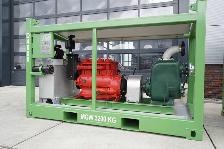 Diesel Driven Pump Skid • Dutch Filtration