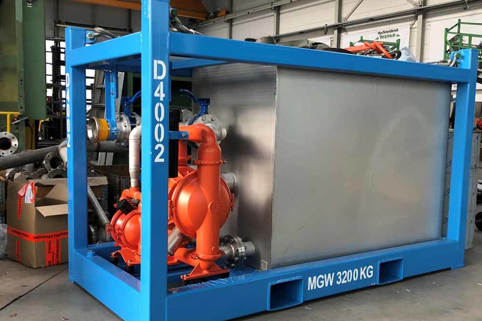 Slurry Mixing Skid • Dutch Filtration