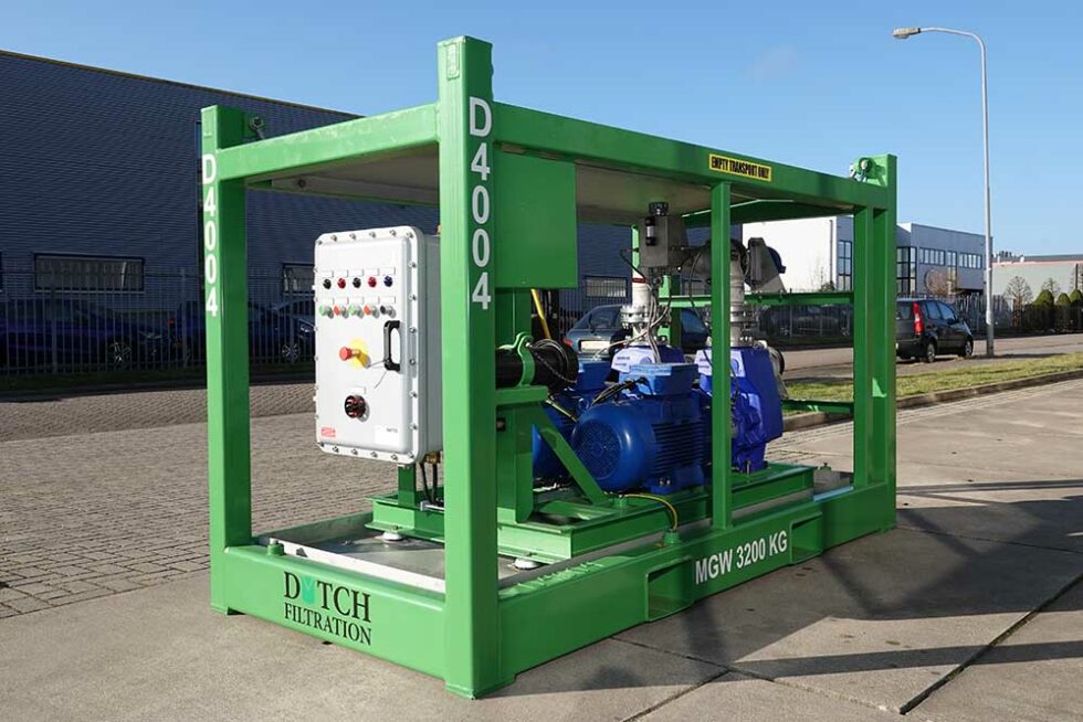 Diesel Driven Pump Skid • Dutch Filtration