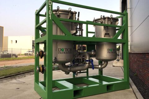 Dutch Filtration dual vessel filter unit: faster, safer, more ergonomic