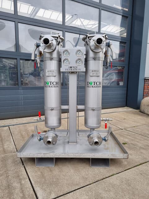 Dual Vessel Single Bag Filter Unit • Dutch Filtration