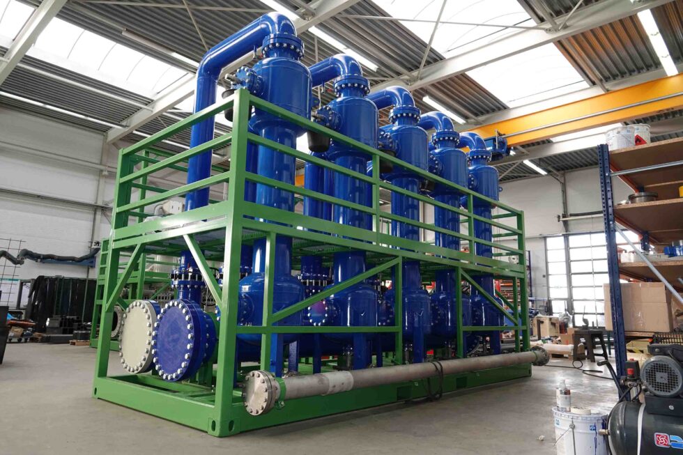 Filter equipment offshore industry can minimise their footprint