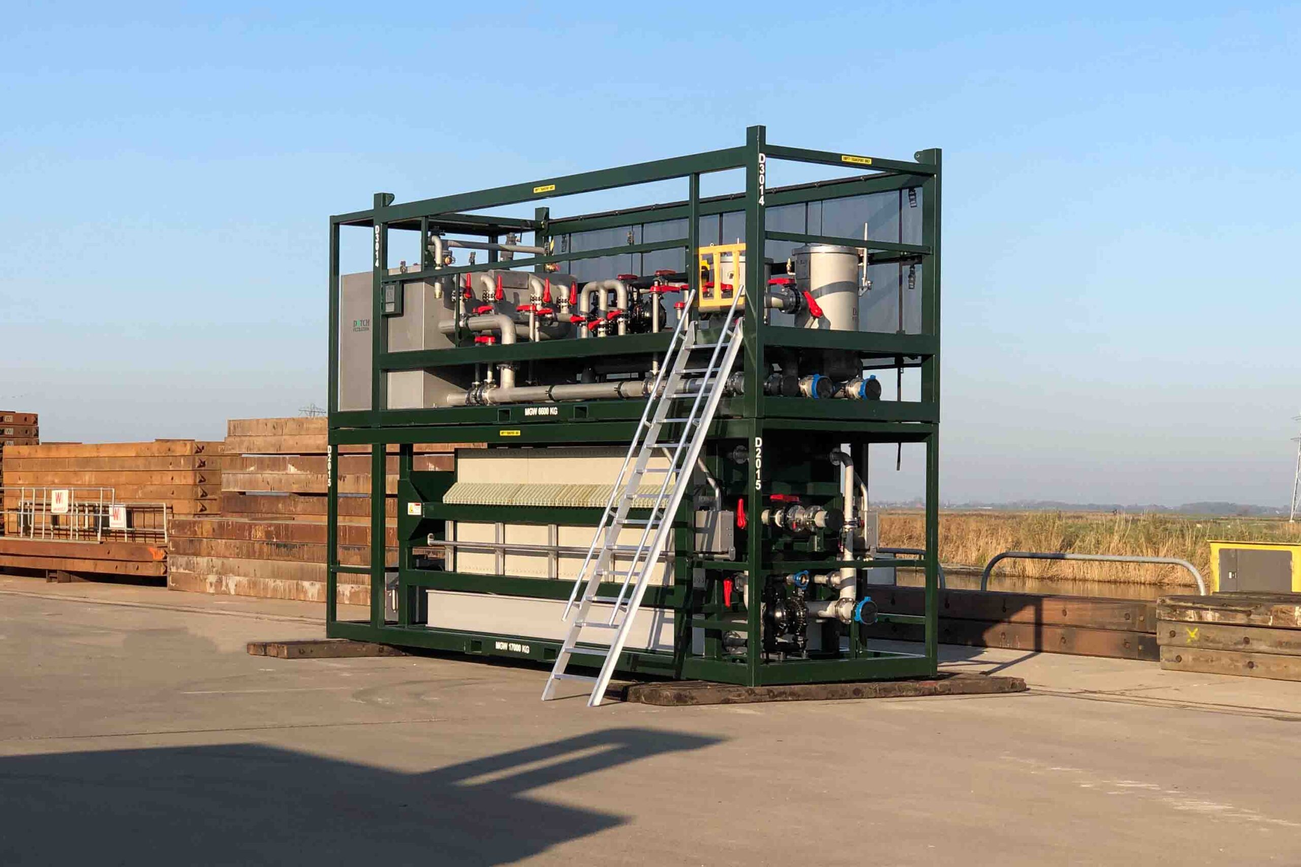 Filter equipment offshore industry can minimise their footprint